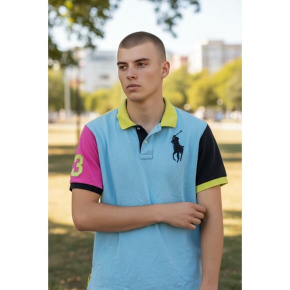 Polo Ralph Lauren | Shirts | Polo Ralph Lauren Big Pony Polo Shirt Size ...
